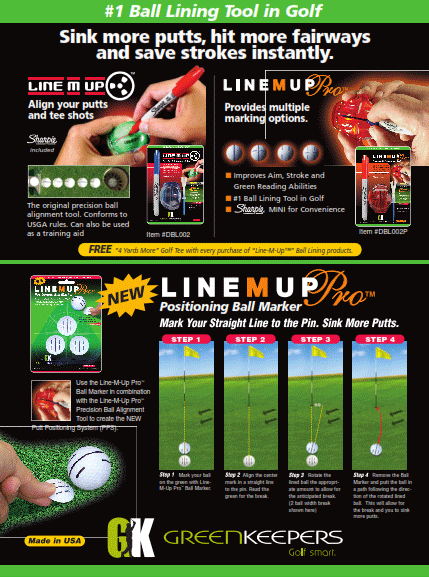 Line M Up Putt Positioning System - GKSPIKES